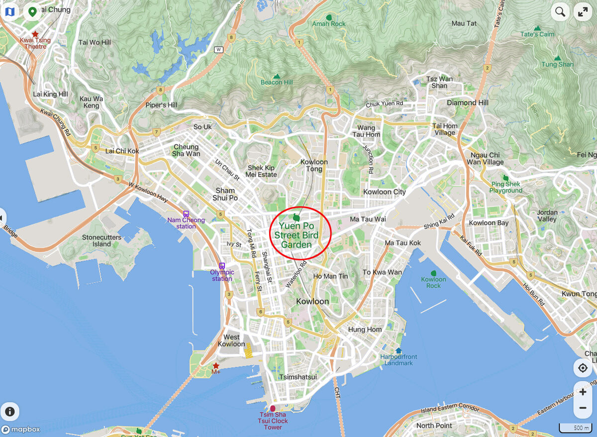 Hong Kong Part 16: The Yuen Po Street Bird Garden: We walked through ...