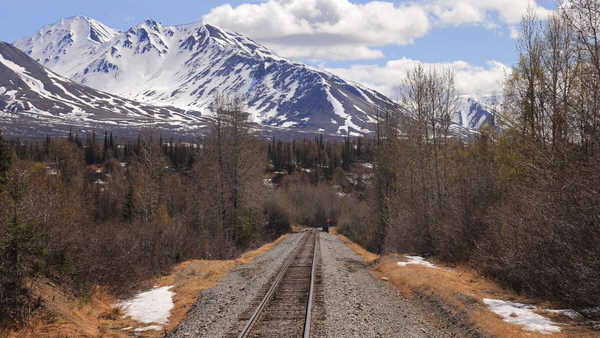 Along the Alaskan Railroad AK 5: Along the Alaskan Railroad AK 5...