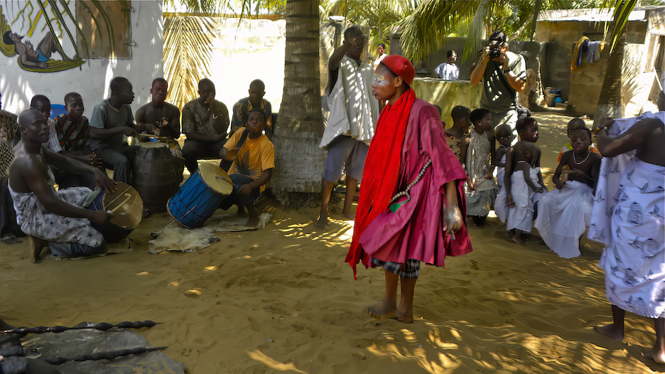 The Dzodze of Ghana 1: The Dzodze village is located in the greenest ...