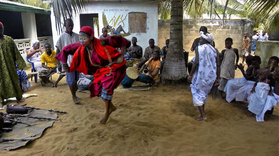 The Dzodze of Ghana 1: The Dzodze village is located in the greenest ...
