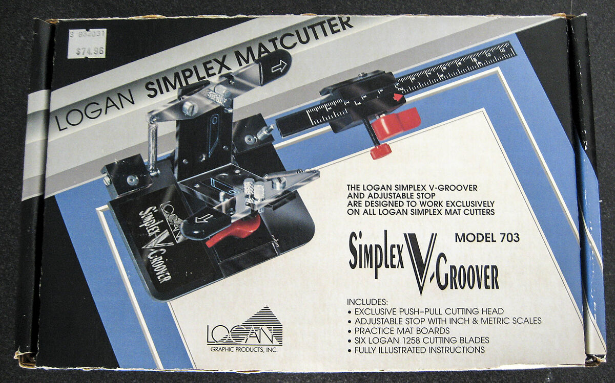 Logan Simplex V-Groover ---SOLD----: Logan Simplex V-Groover for ...