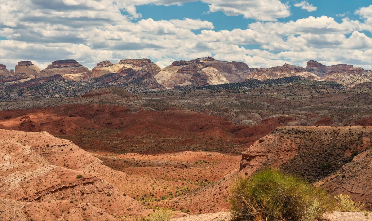 Rugged Country Scene From Capitol Reef N.P: This was taken from the ...
