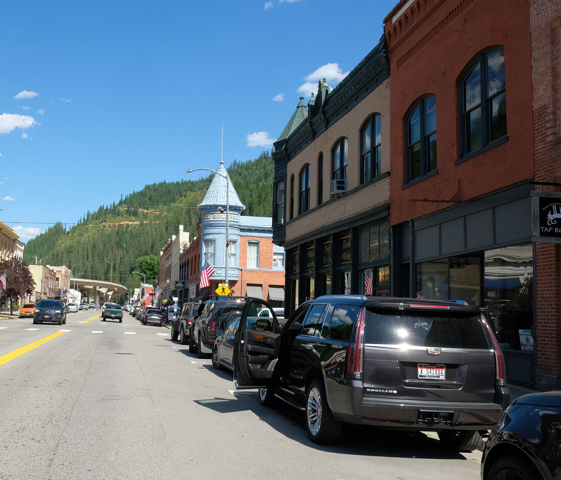 Wallace, ID: As we drove through Wallace ID this past Saturday, I had ...