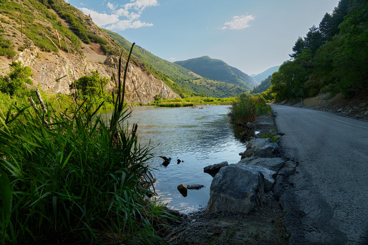 Upper Provo Parkway - II: We took the parkway a bit farther than usual ...