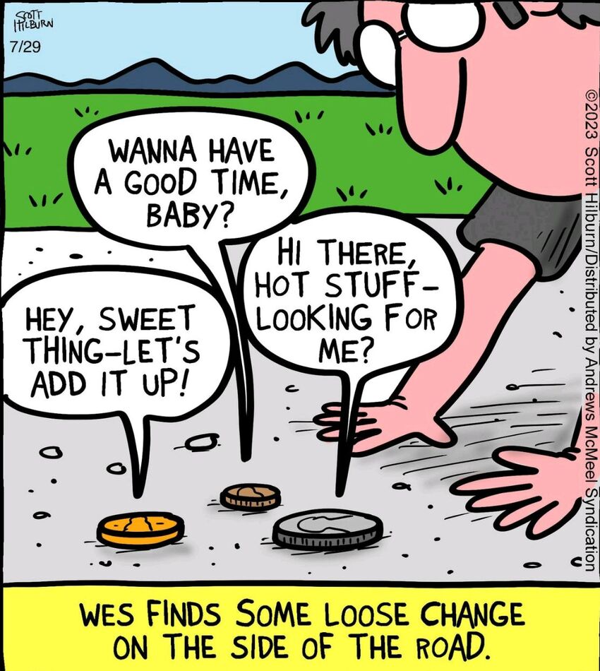 Loose Change: This guy is clever. He usually has a funny one several ...