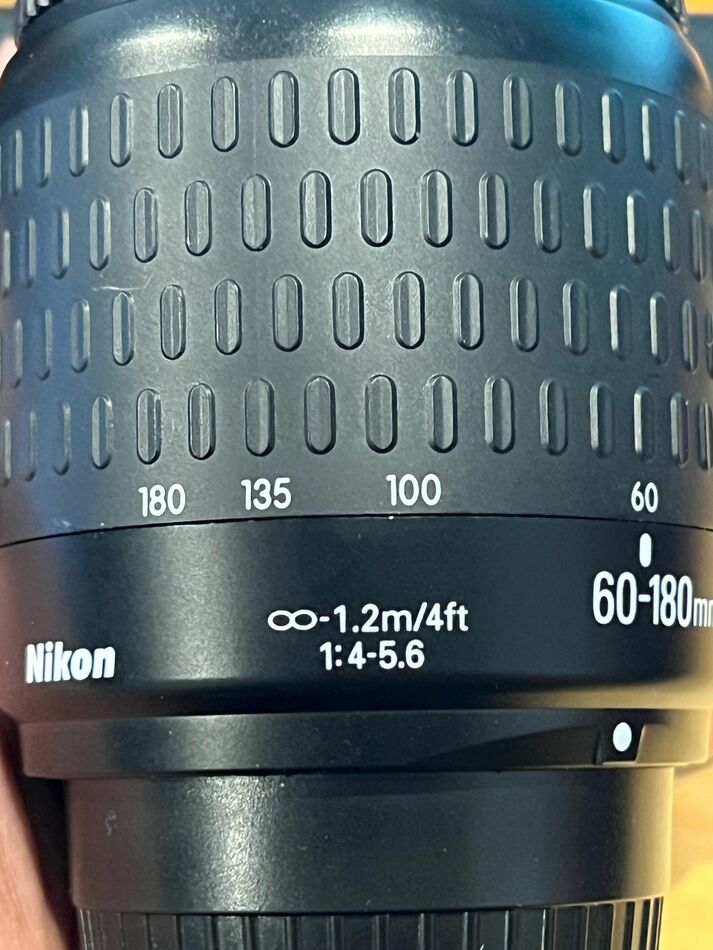 Nikon Pronea S: I bid on a Nikon lens but the description and photo was ...