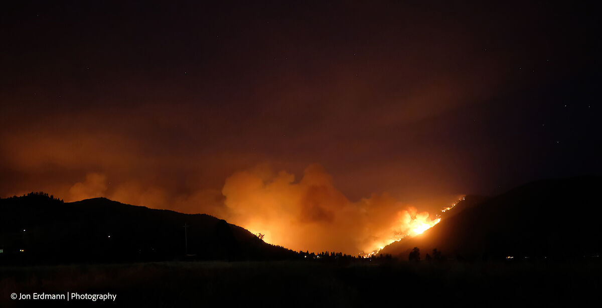Paradise fire Montana: Last night headed to Plains MT to view and shoot ...