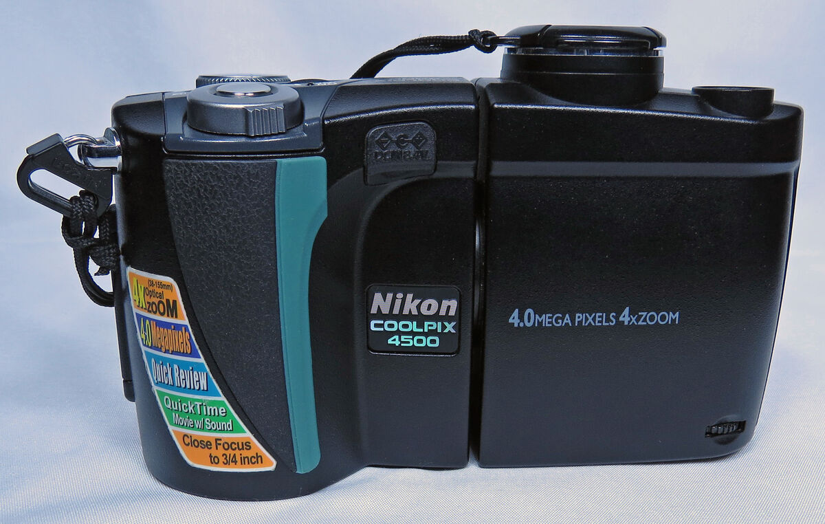 Nikon Coolpix 4500 Swivel Lens 4 MP Digital Camera Sold: Excellent like ...