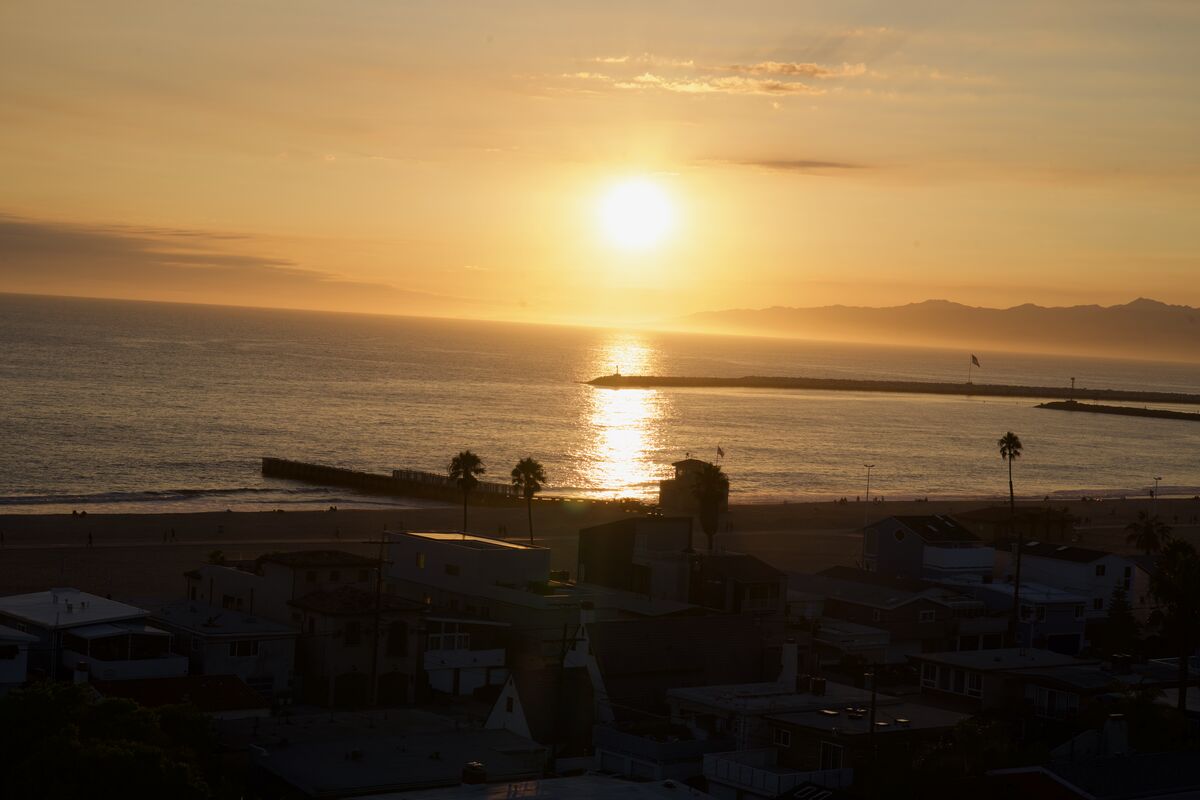 Playa Del Rey Sunset: Sunset over Marina Del Rey area. Last photo is ...