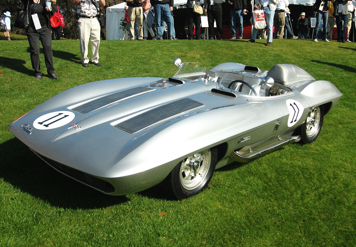 1959 Corvette Stingray Concept Car: In 1959, the Corvette design team ...