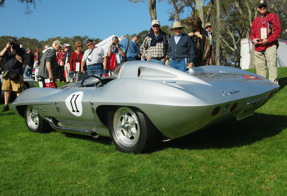 1959 Corvette Stingray Concept Car: In 1959, the Corvette design team ...