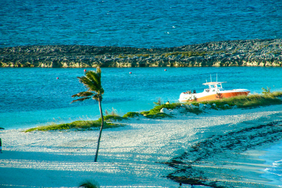 2016 Trip to Atlantis, Bahamas: In the middle of winter, with snow on ...