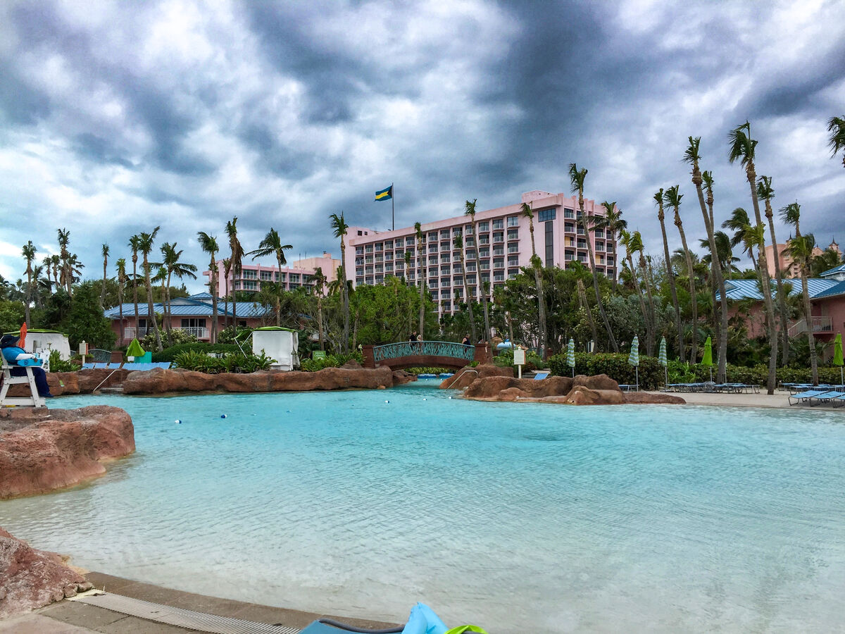 2016 Trip to Atlantis, Bahamas: In the middle of winter, with snow on ...