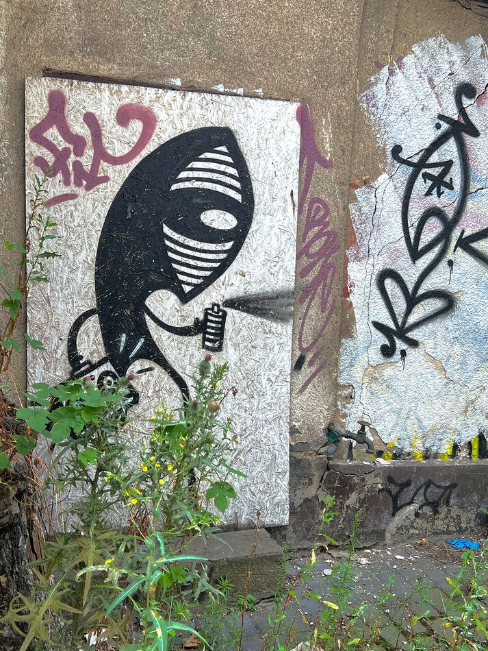 Interesting Street Art Character In Poznan, Poland: Poznan, Poland is ...