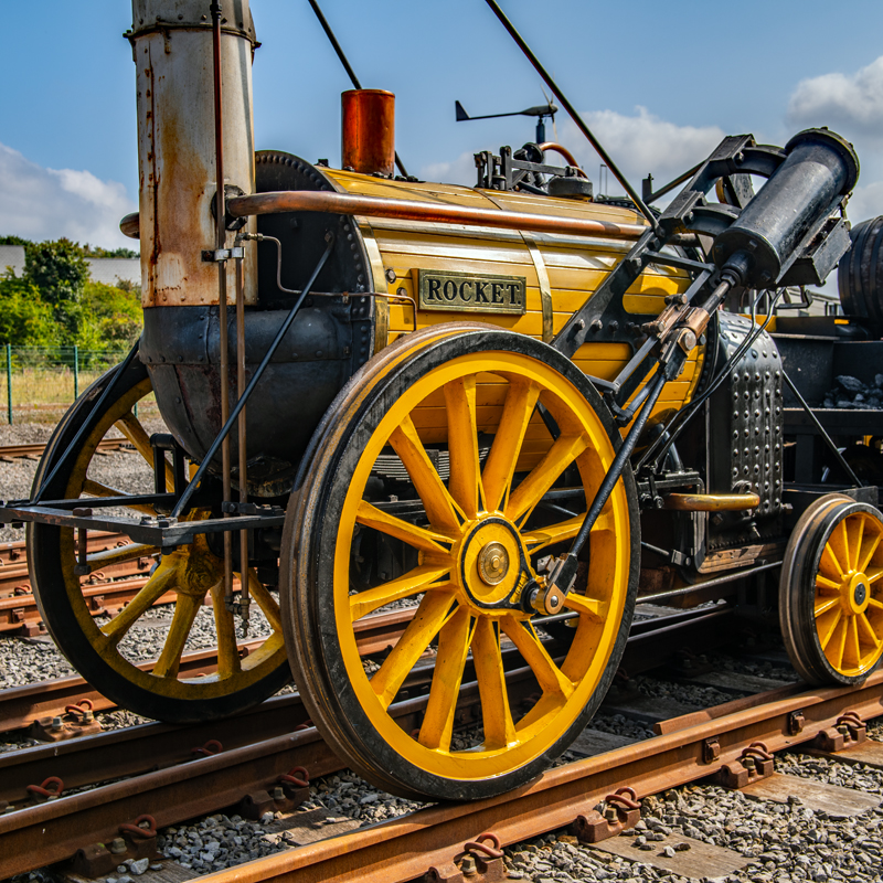 Stephenson's Rocket: 3 Images taken for Roberts Stephenson's "Rocket ...