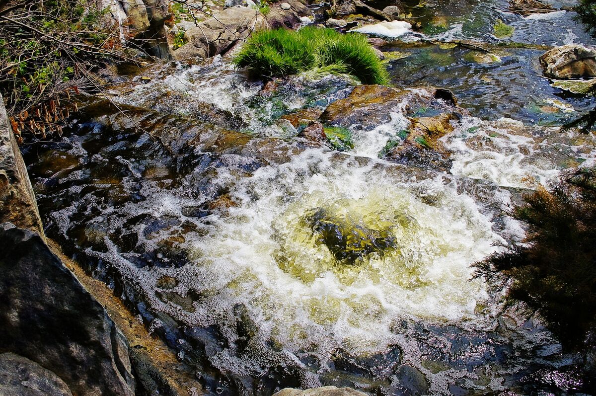 Artificial Lake Katherine Waterfall Story: The polluted Cal-Sag Channel ...