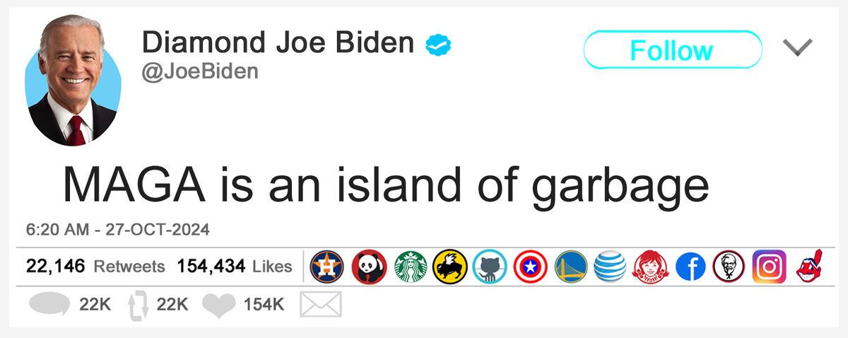 Now here's a statesman for you: Reminds me of the left on this forum ...