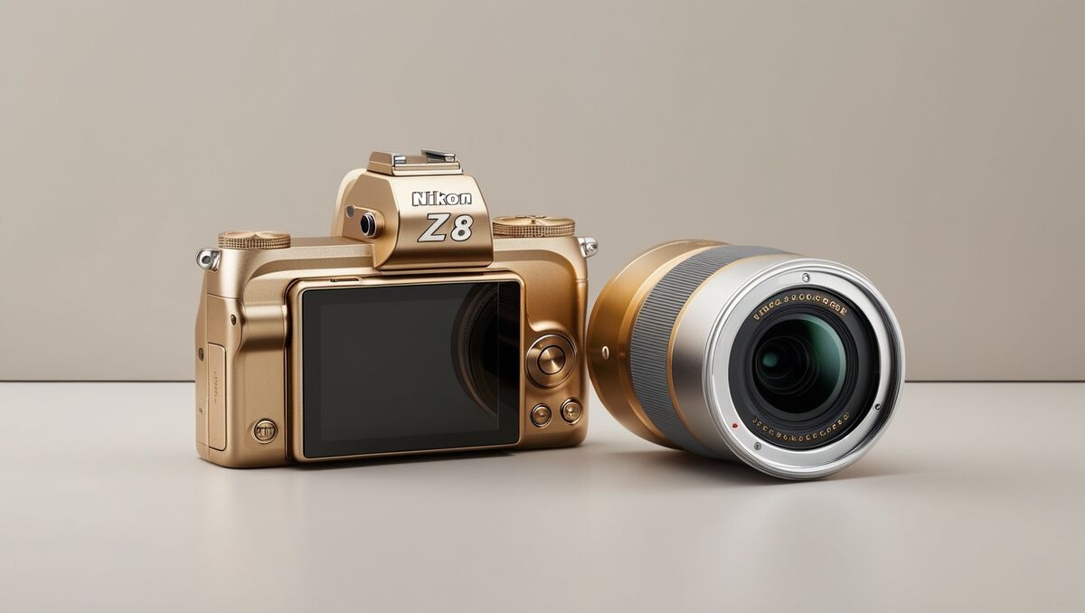 Just in time for the holidaze - a golden Z8?? Well, in another universe ...