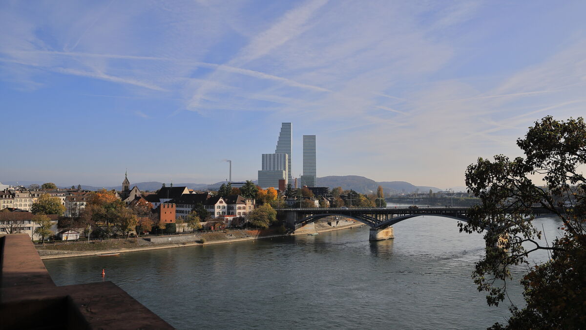 Overlook for Basel Germany: Overlook for Basel Germany...