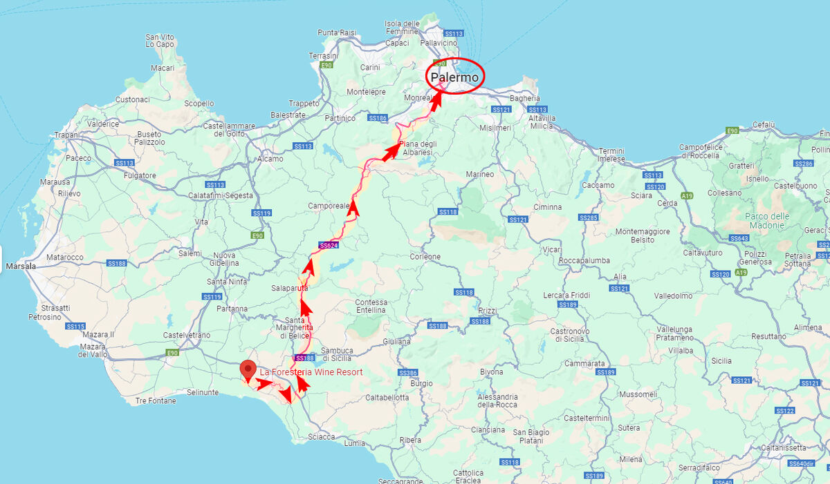 Sicily: The Ride North To Palermo - Western Sicilian Landscapes Part 16 ...