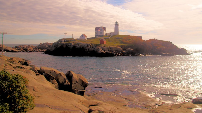 Maine Meander Series: More Nubble, I don't think we have ever not ...