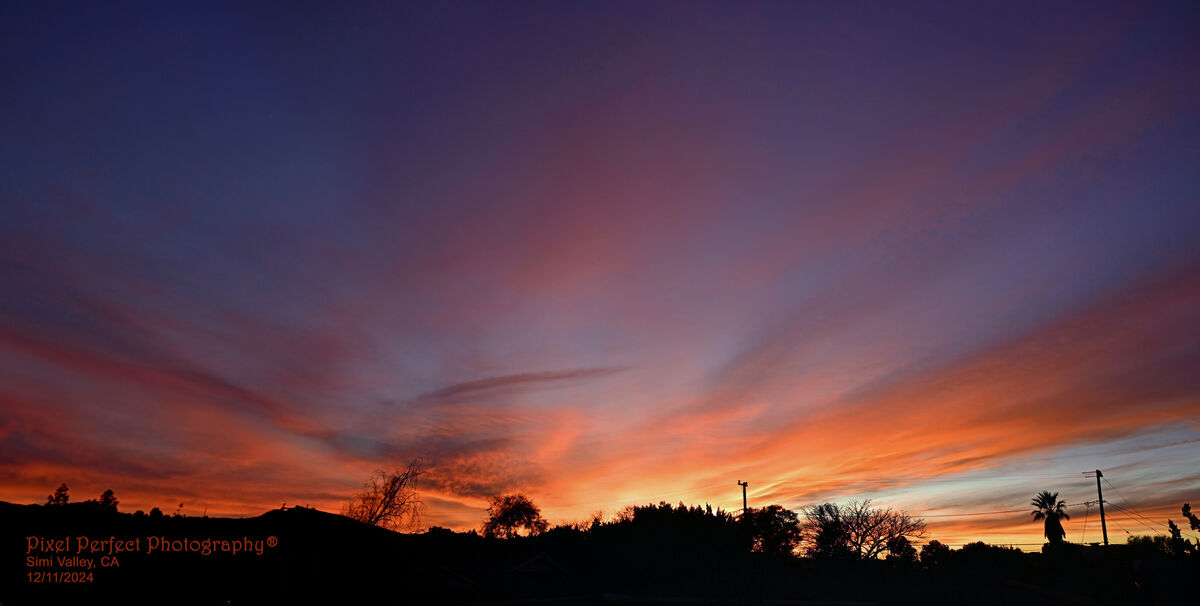 Sunset born of fire: The Malibu, California brushfire is nearly out ...