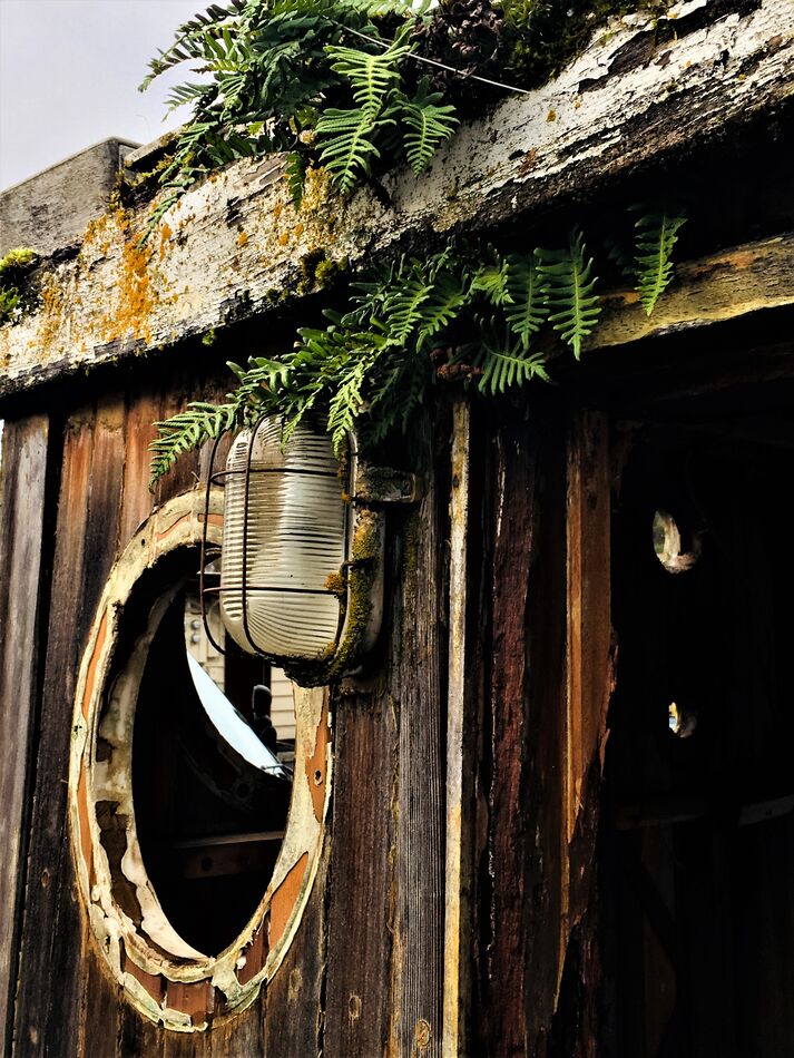 Old Pilot House: Great story here. An old fishing trawler's PILOT HOUSE ...