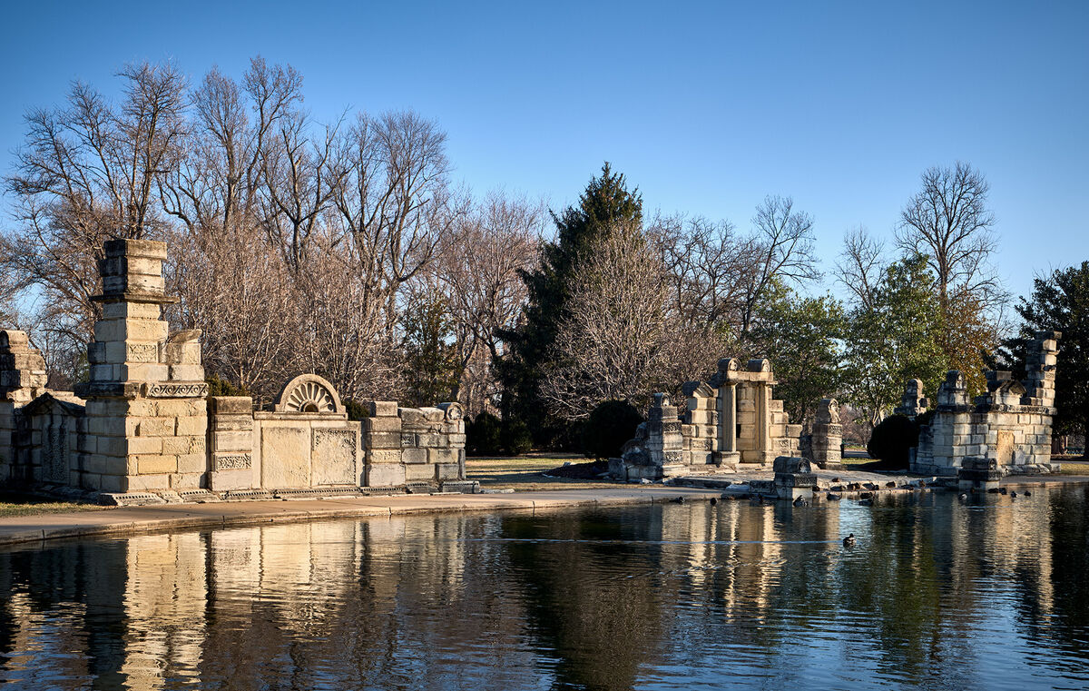 Our Fake Ruins: From my walk this morning. Way back in 1872 Henry Shaw ...