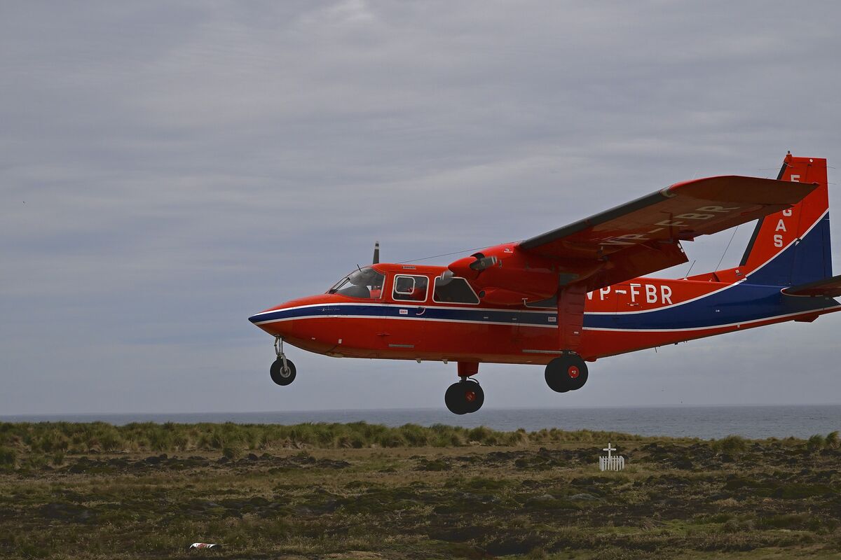 Falklands - Island 3 - Sea Lion Island - Day 1: We arrived on an ...