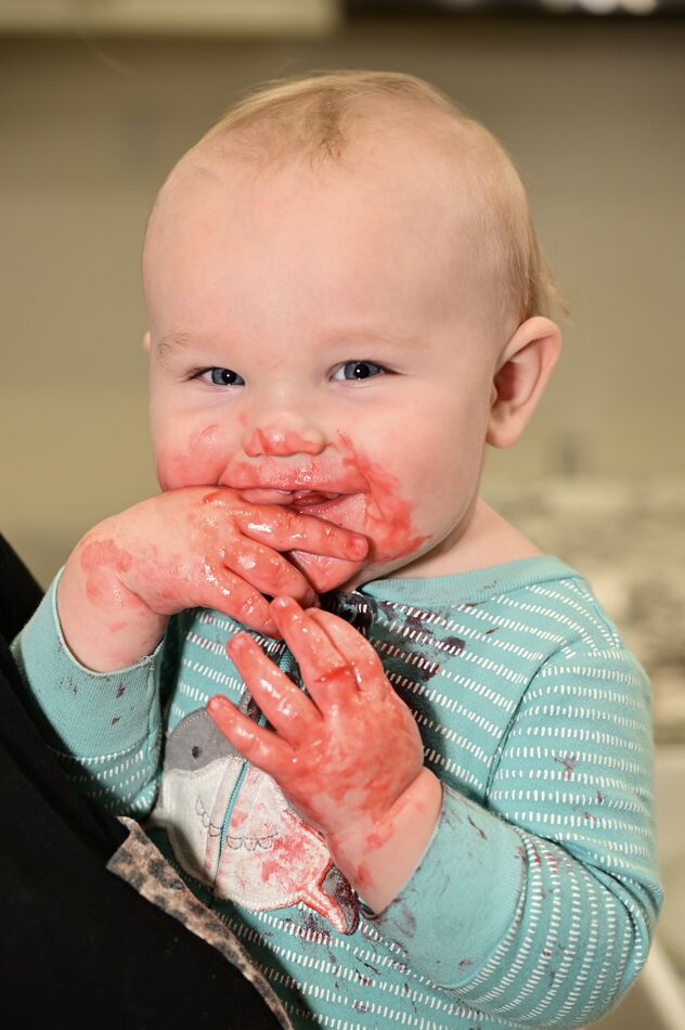Red Vine licorice anyone? Our Grandson discovered the joy of teething ...