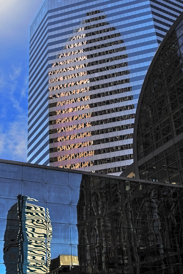 Downtown Denver Buildings with Reflections: Please download...
