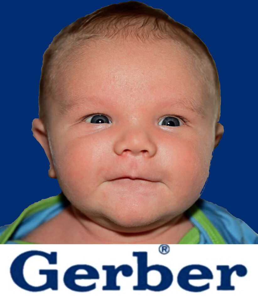 Our "Gerber" Baby: My little Grandson "Kieran Adam" visited us today ...