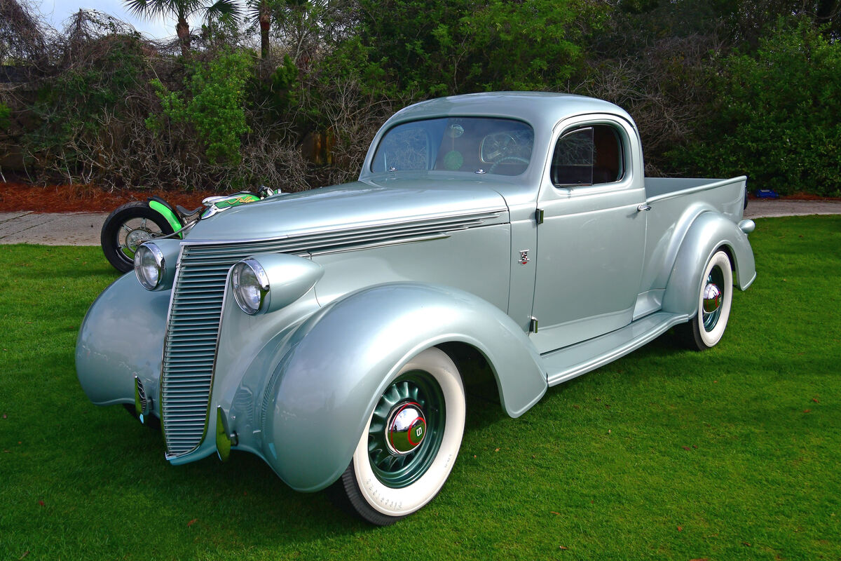 Amelia Show 2024 #8 Stunning 1937 Studebaker Pickup Truck ...