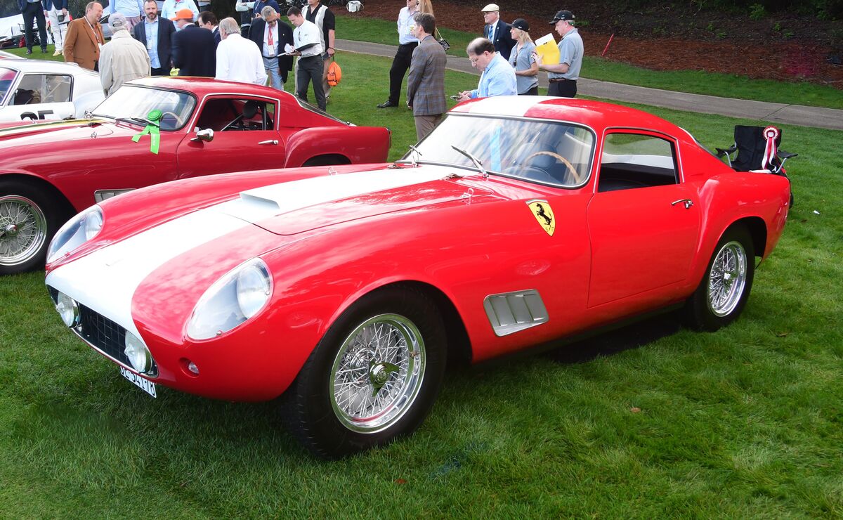 Amelia Island 2024 #9 Two Ferrari's: Photo #1 and Photo #2 !958 Ferrari ...