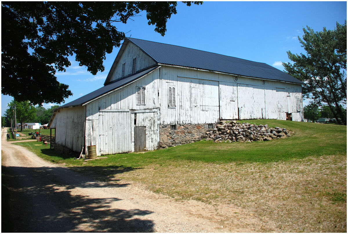 Indiana barn: Barn is located on Amish Acres property in Nappanee, In.