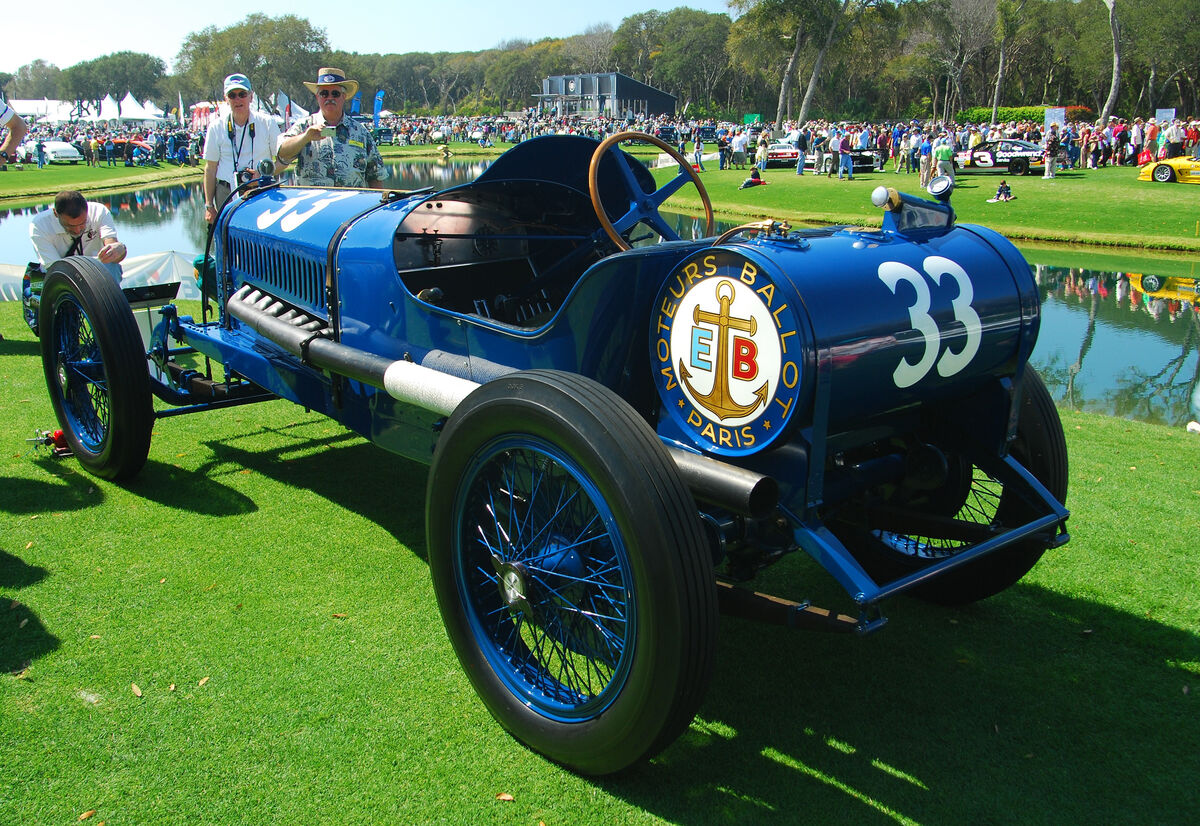 The French 1919 Ballot Indy Race Car: The French auto company, Ballot ...