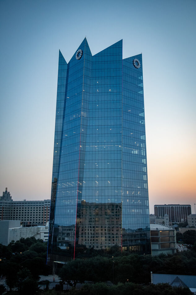 Frost Bank Financial Center -- San Antonio: My wife and I were in San ...