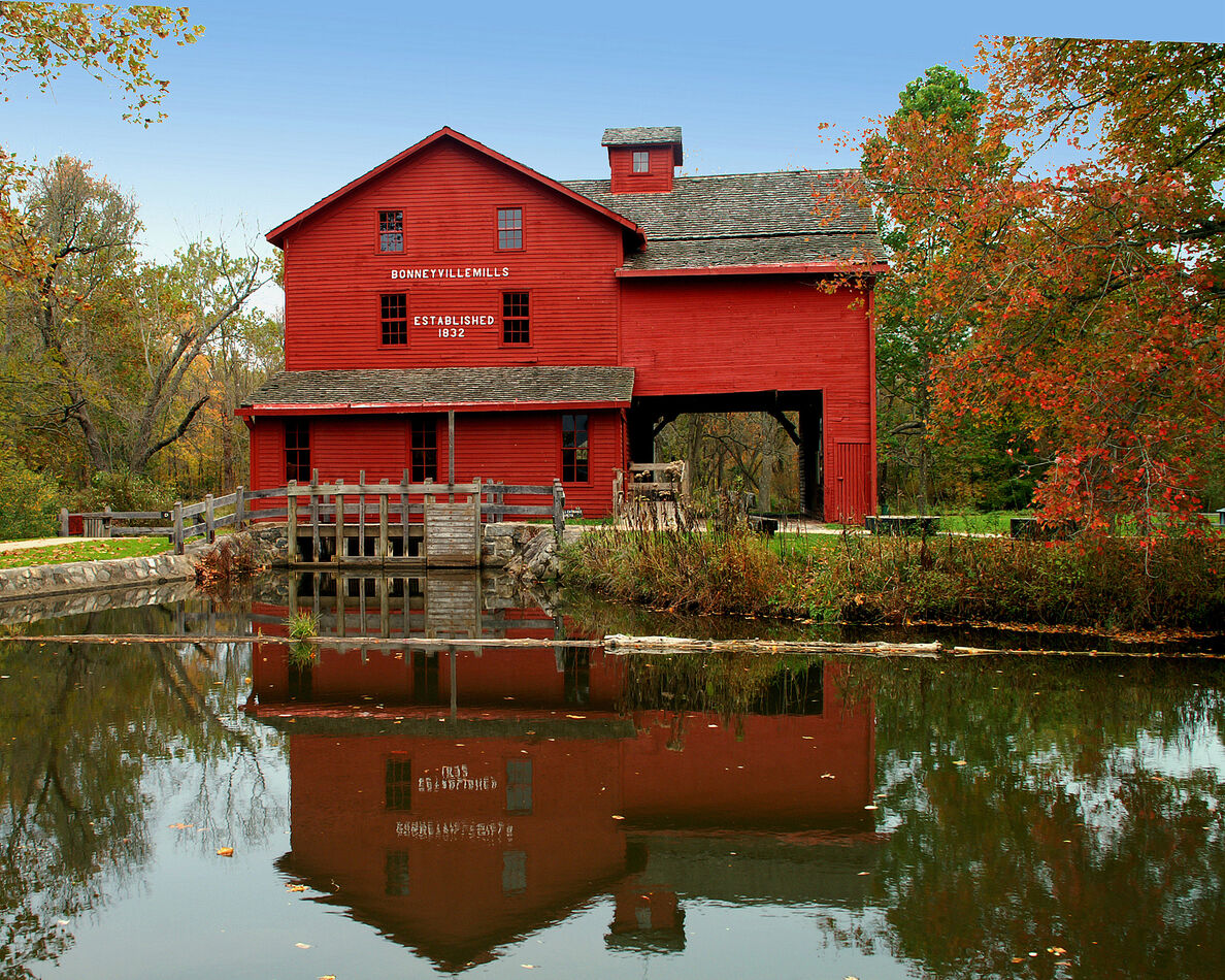 Bonneyville Mill: I have photographed numerous mills throughout the ...