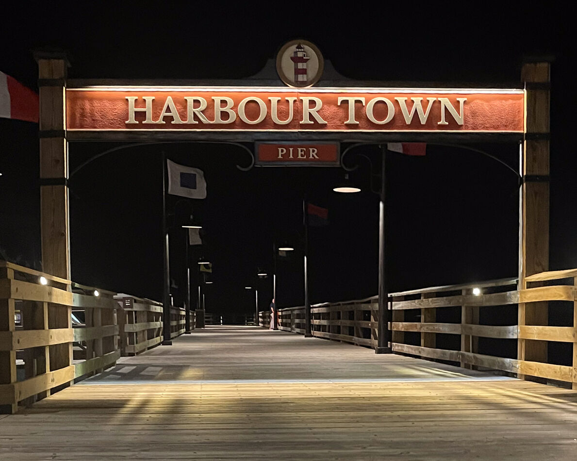 Sunset in Harbour Town: To go with the sunrise photos, this set shows ...