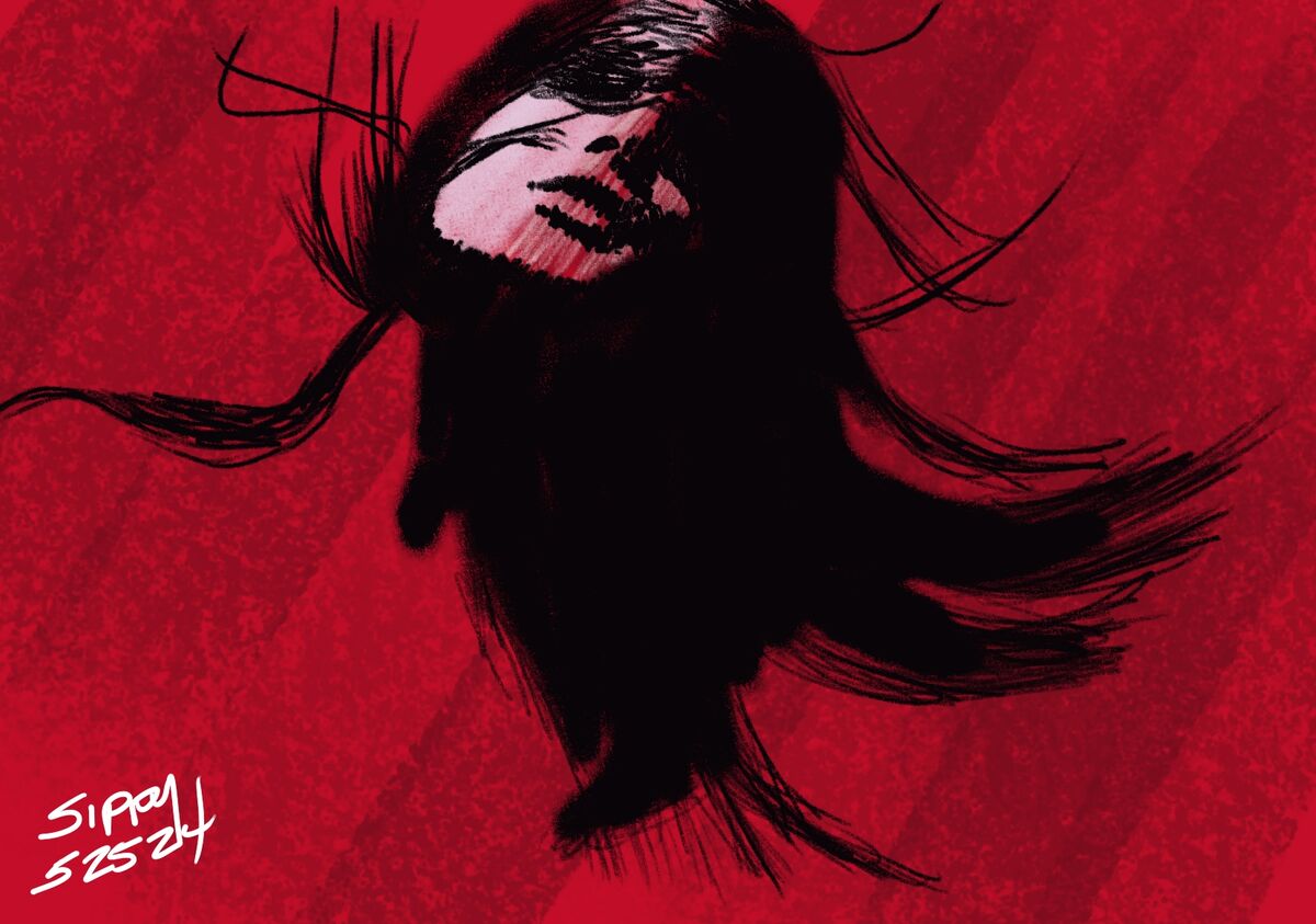 Digital Artistry - Abstract Woman in Red: Dpullum suggested that I ...