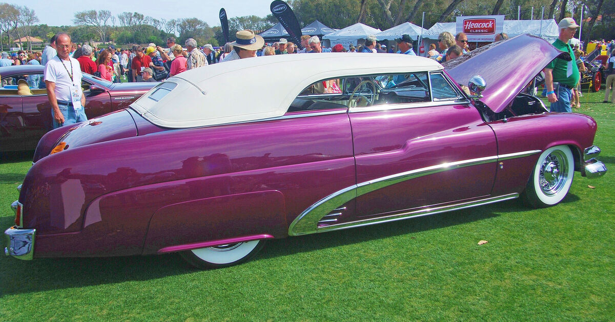 Two Stunning Custom Cars: 1. The frame, the suspension, and a lot of ...