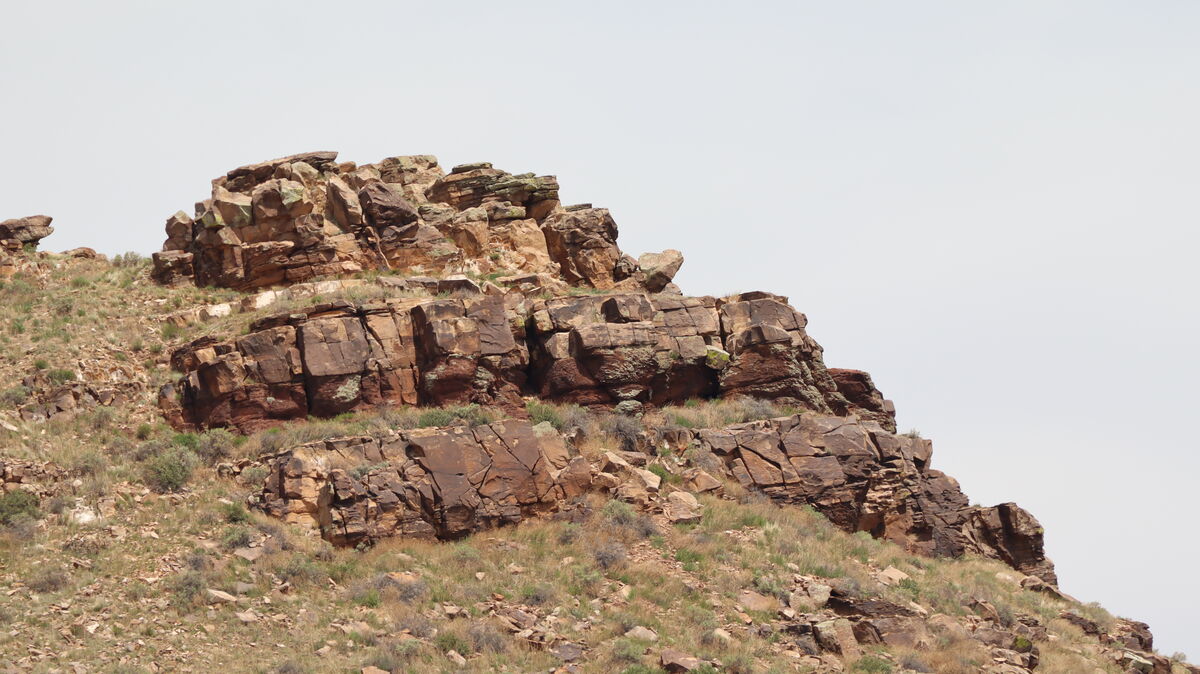 Two Buttes Mountain: This is a mountain that rises from the plains of ...