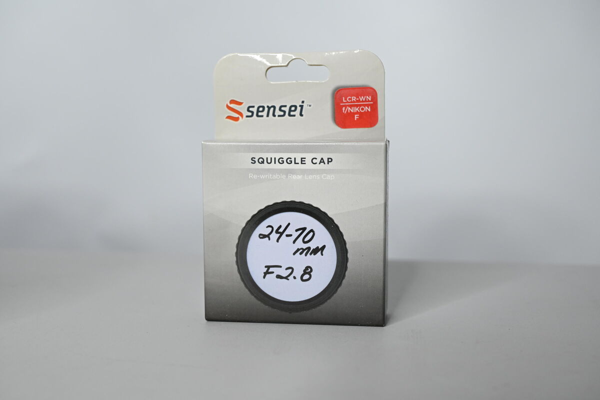 Sensei Squiggle Re-Writable Rear Lens Cap for Nikon F mount x11 $37 ...
