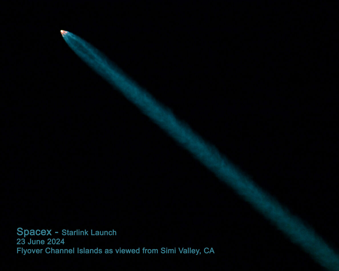 Spacex Launch 23 June 2024 - Starlink Payload: From Vandenberg Space ...