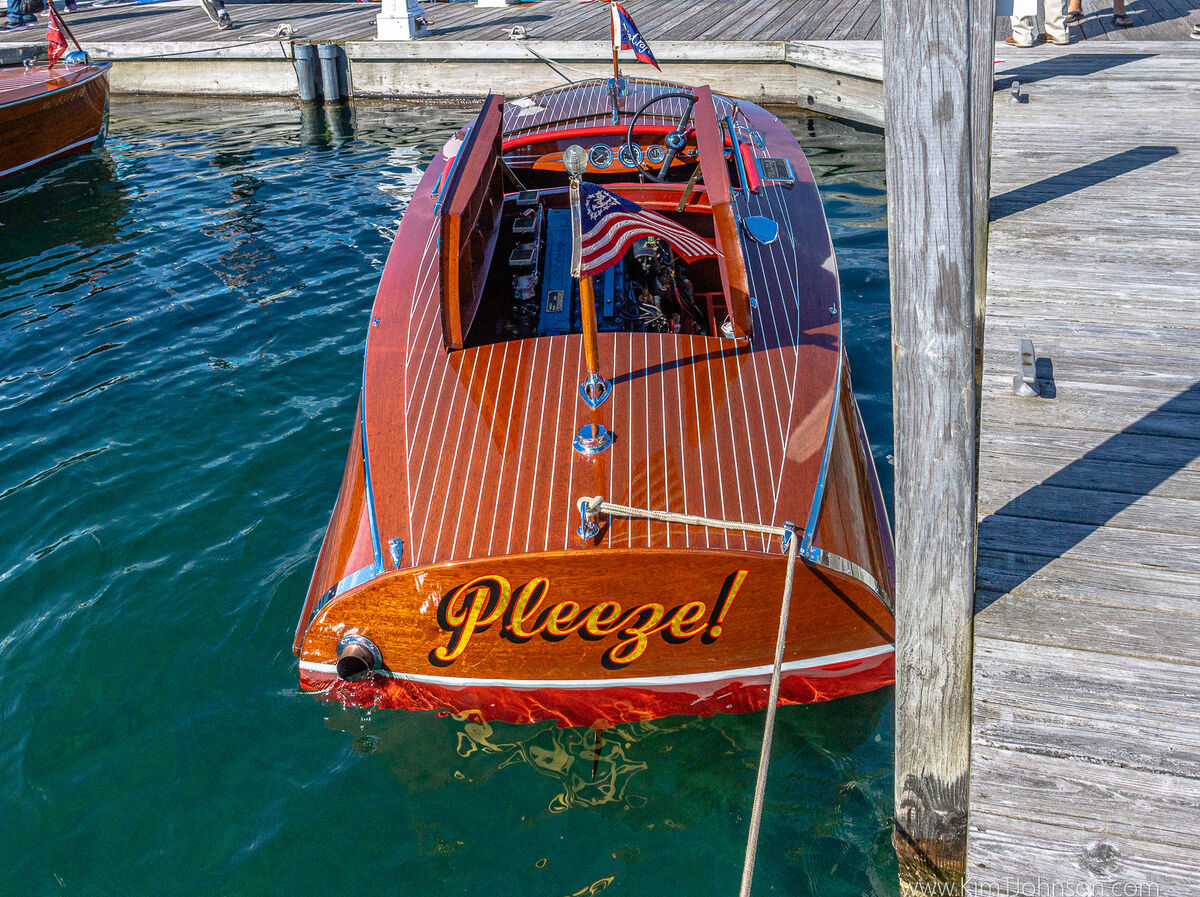 1941 "Pleeze", 16 ft. Chris Craft Step Hydroplane: