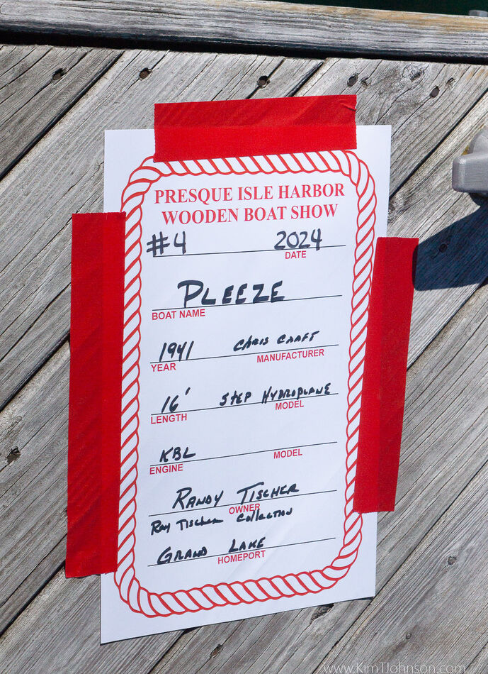 1941 "Pleeze", 16 ft. Chris Craft Step Hydroplane: