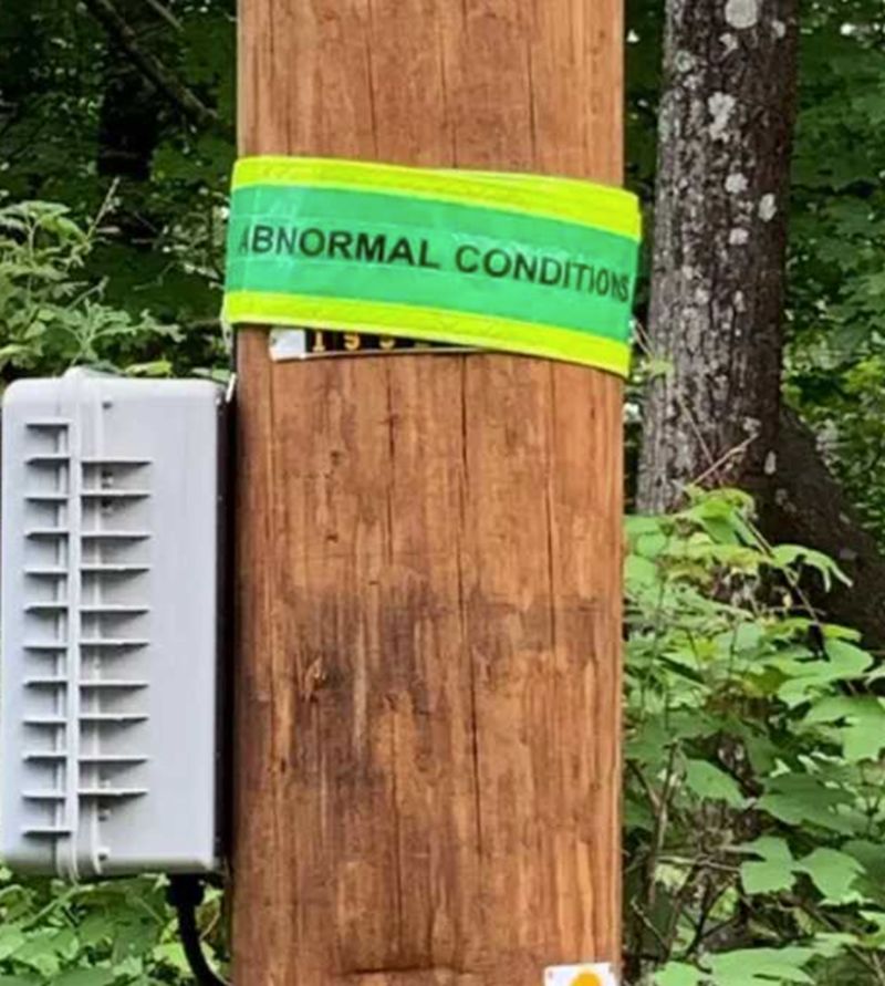Odd Sign: Posted on nextdoor.com Let the guessing (and humor) begin!