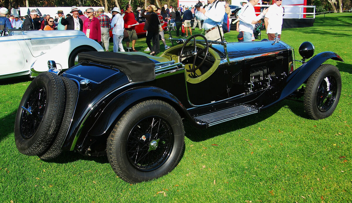 Two Coveted Dynamic Sports Cars From The 1930's: 1. A 1931 Alfa Romeo ...