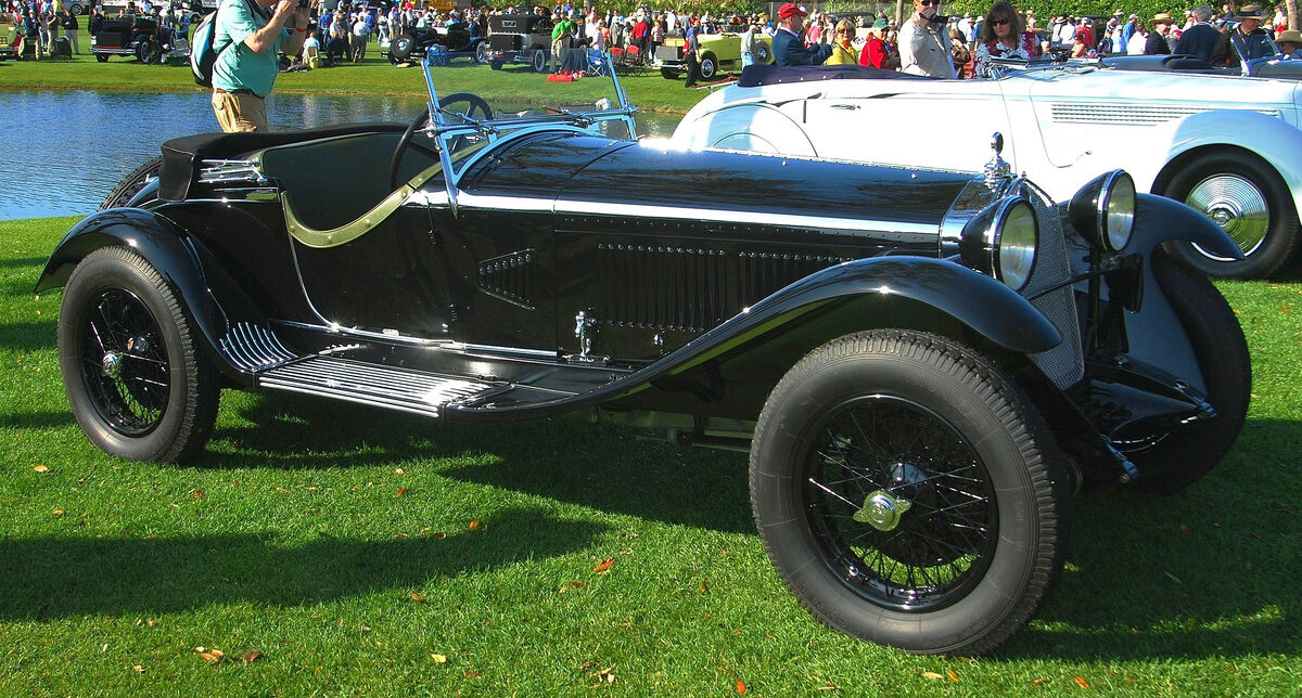 Two Coveted Dynamic Sports Cars From The 1930's: 1. A 1931 Alfa Romeo ...