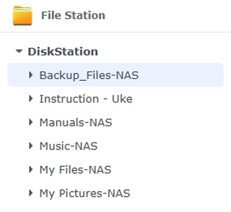 NAS - Making a New Profile: I want to add a "Profile" to my NAS to back ...